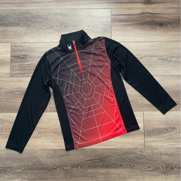 Spyder | Shirts & Tops | Spyder Kids Medium Long Sleeve 4 Zip Up | Poshmark